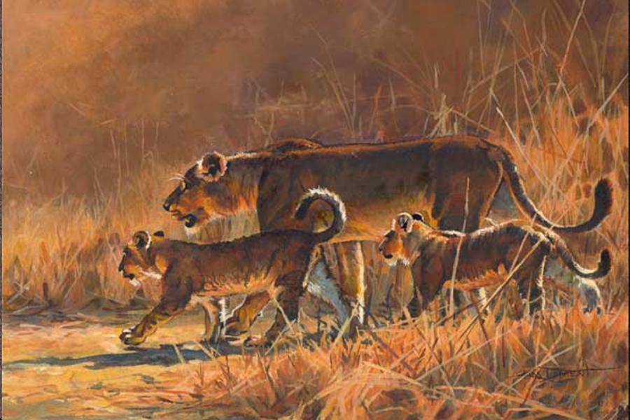 Artist In-Residence - Kim Diment, Acrylic Painting - Sunrise Coast Pure Michigan Byway